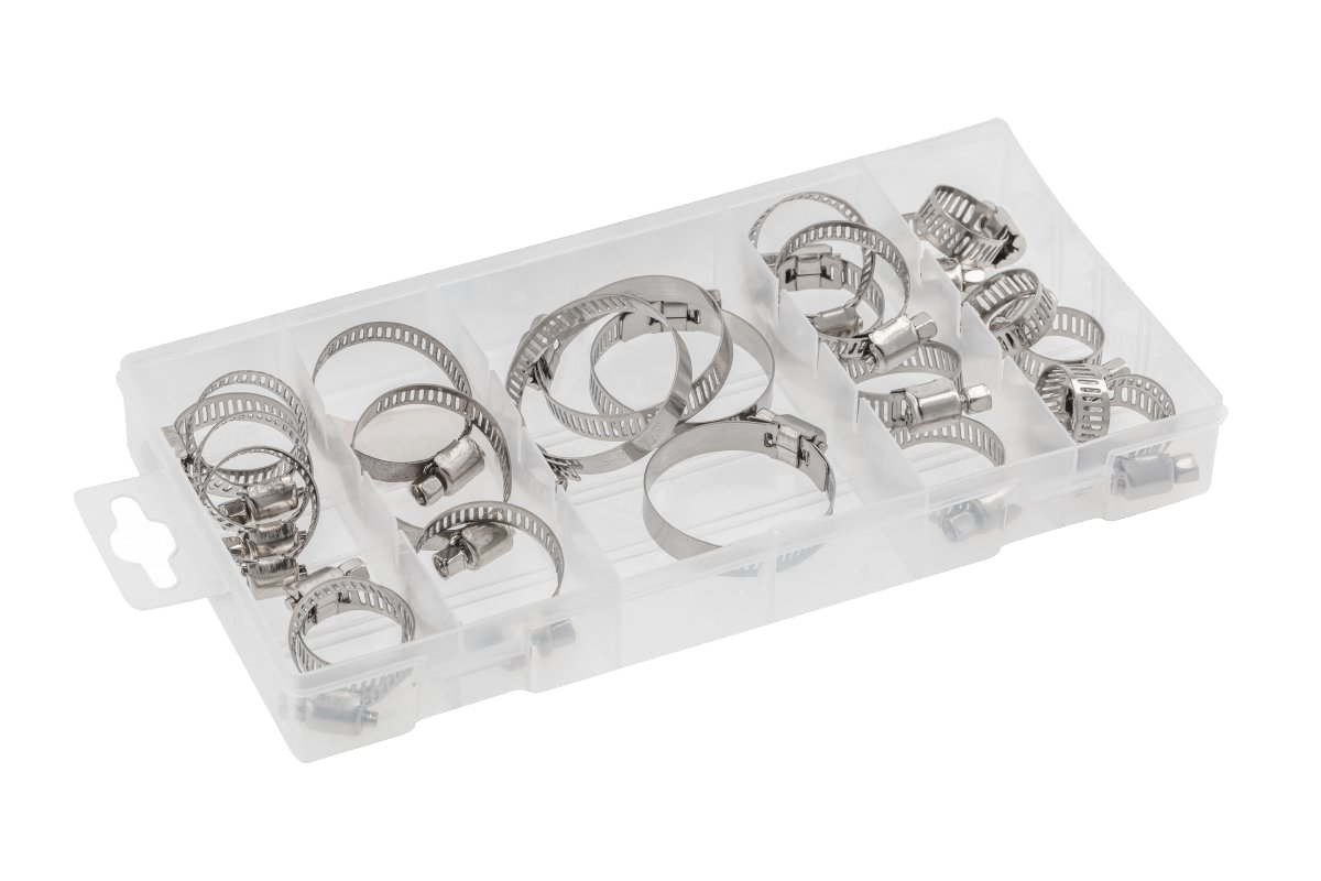 Hose Clamp Assortment 40 PCS,Accessories Set